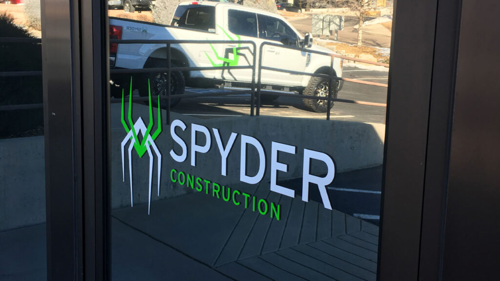Spyder Construction – Bluebird Branding